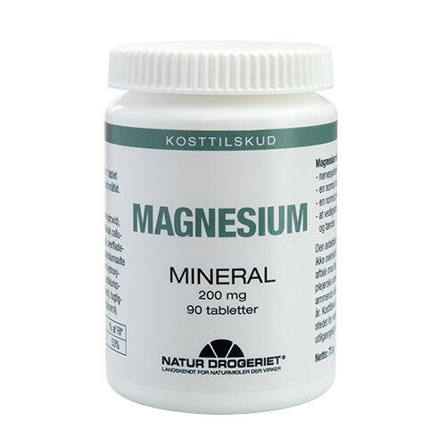 Køb Mega magnesium 200 mg - 90 tabletter til 61,16 DKK
